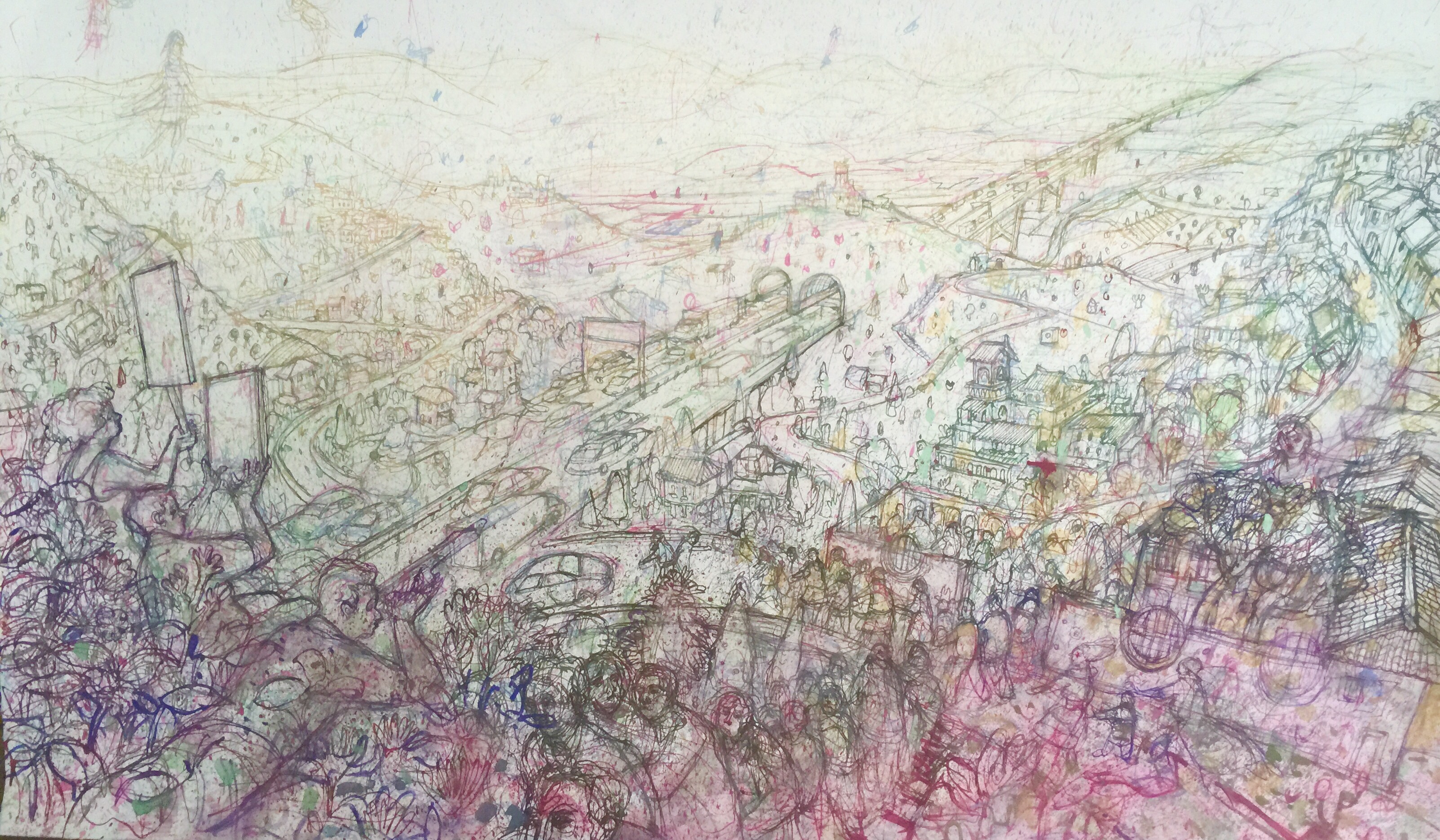 Discerning Eye Drawing Bursary - shortlist - Robbie Bushe